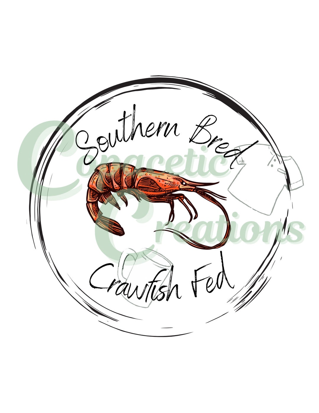 Southern Bred Crawfish Fed PNG - Etsy