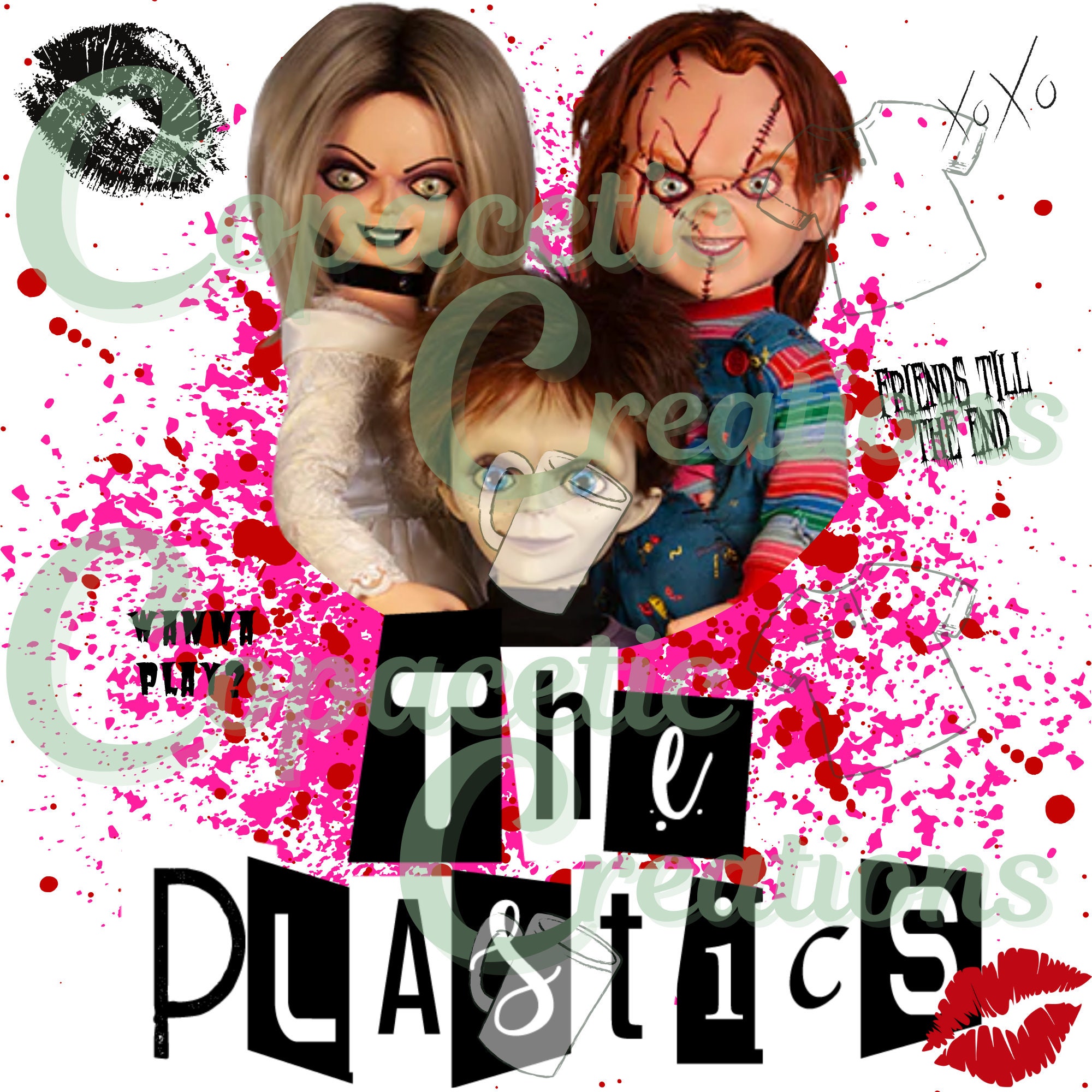 The Plastics Mean Girls X Chucky PNG - Etsy