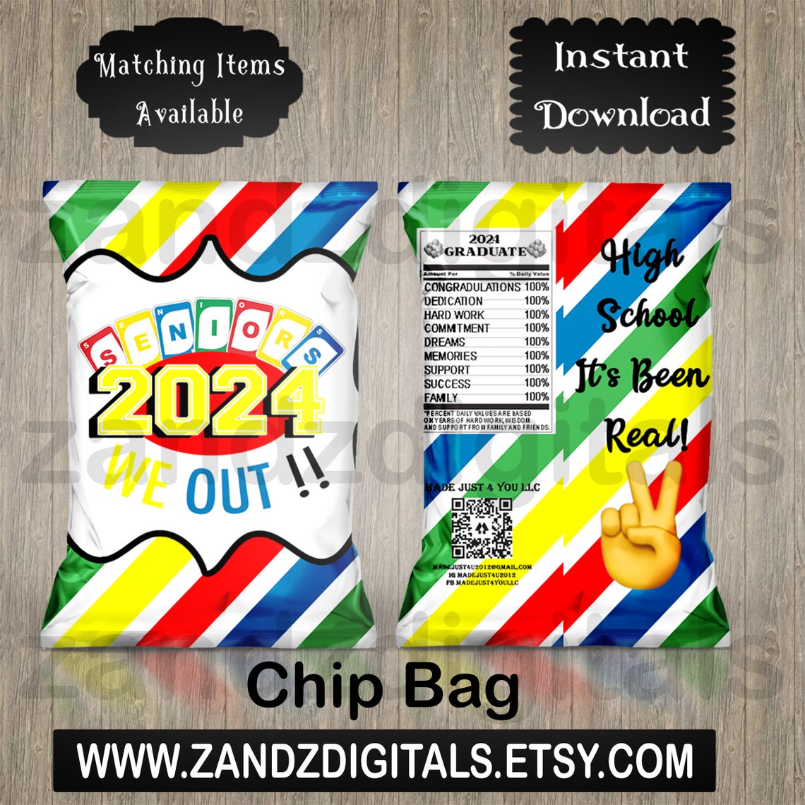 Bundle 2024 Graduation Labels, 2024 Graduation Favor ,2024 Senior ...