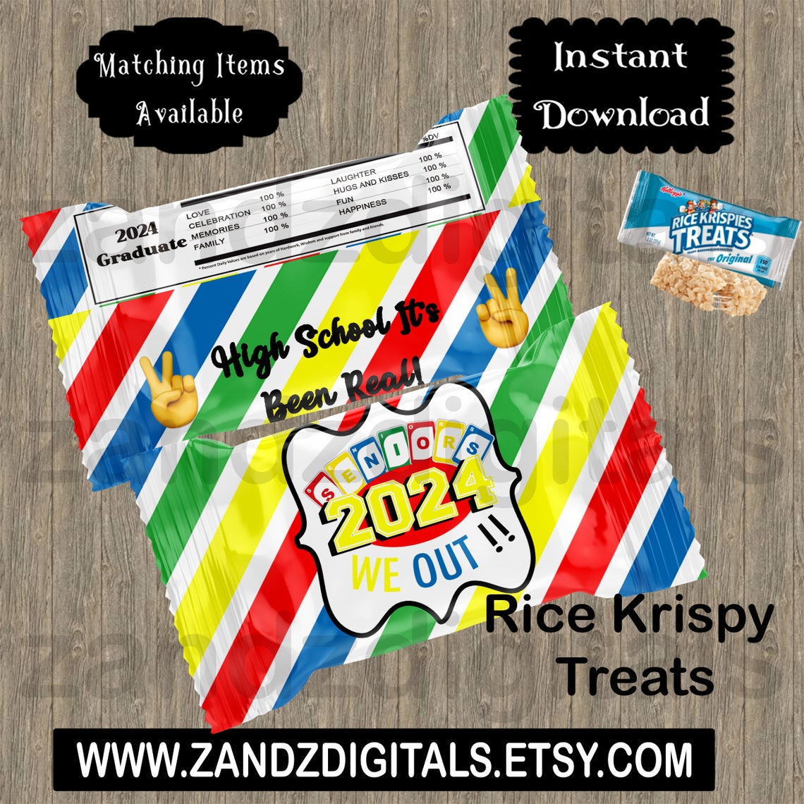 Bundle 2024 Graduation Labels, 2024 Graduation Favor ,2024 Senior ...