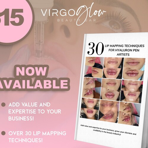 Hyaluron Pen Lip Mapping Lip Filler Mapping Russian Lip - Etsy