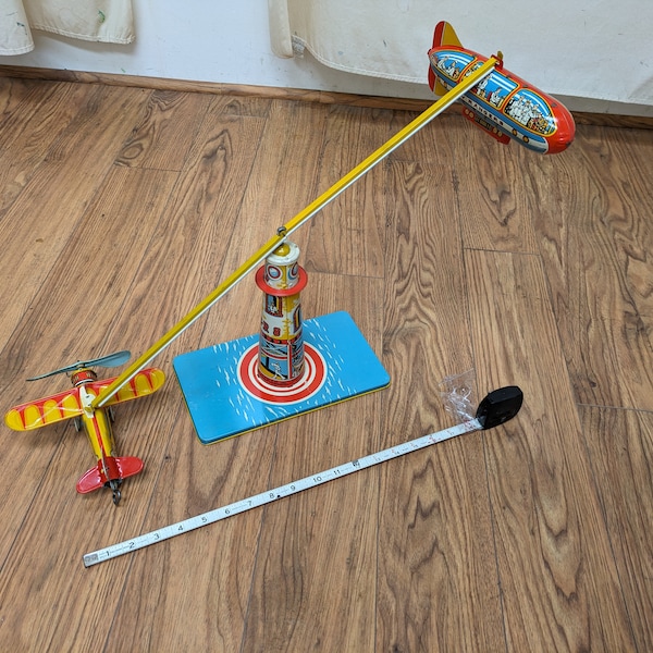 Vintage Toy Airplane - Etsy