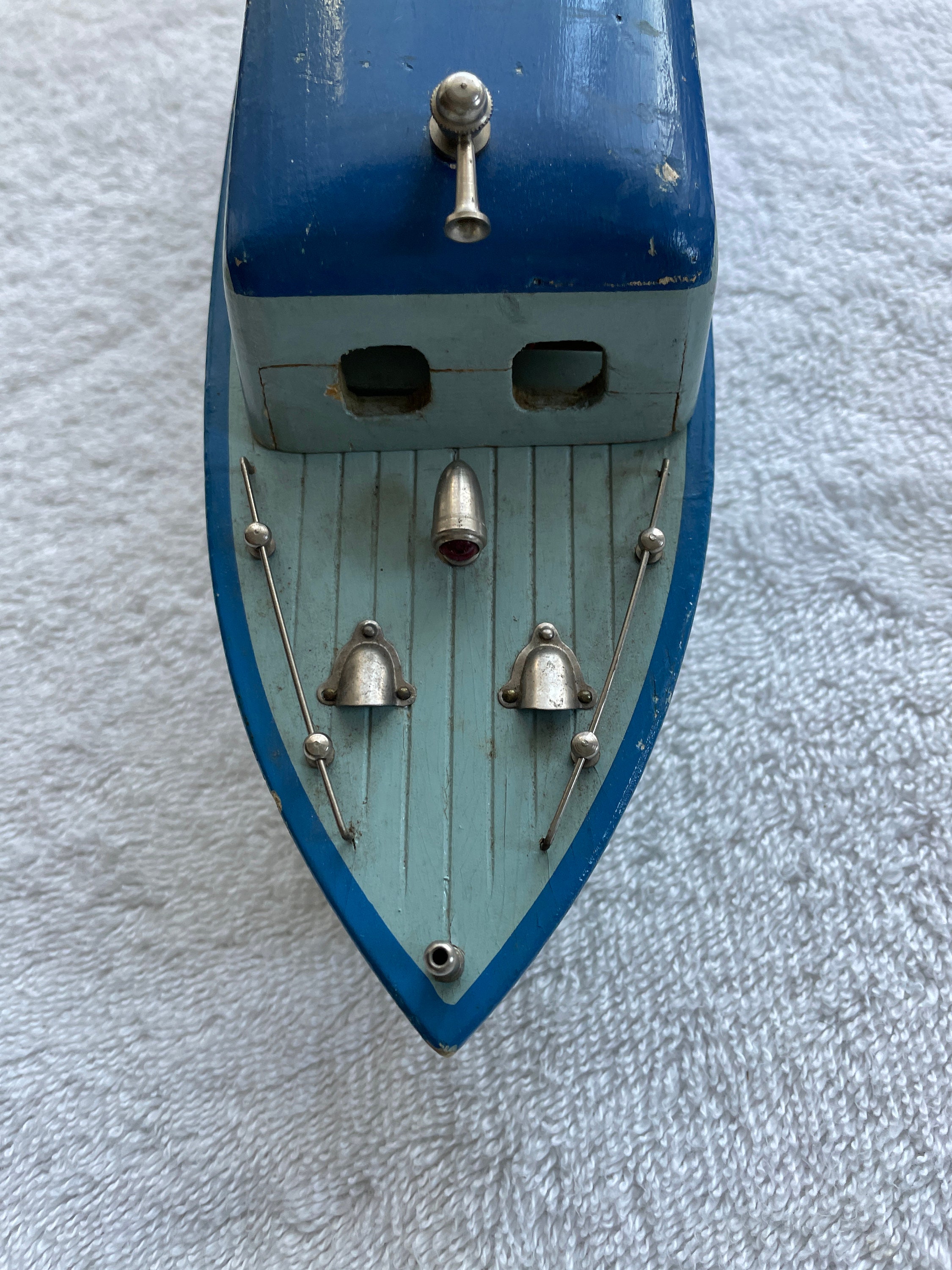 1940s 1950s Japan Wood Toy Model Boat 11 Inch - Etsy