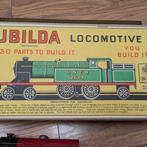 Vintage UBILDA Toy Locomotive England Chad Valley LNER 2684 Train Steam ...