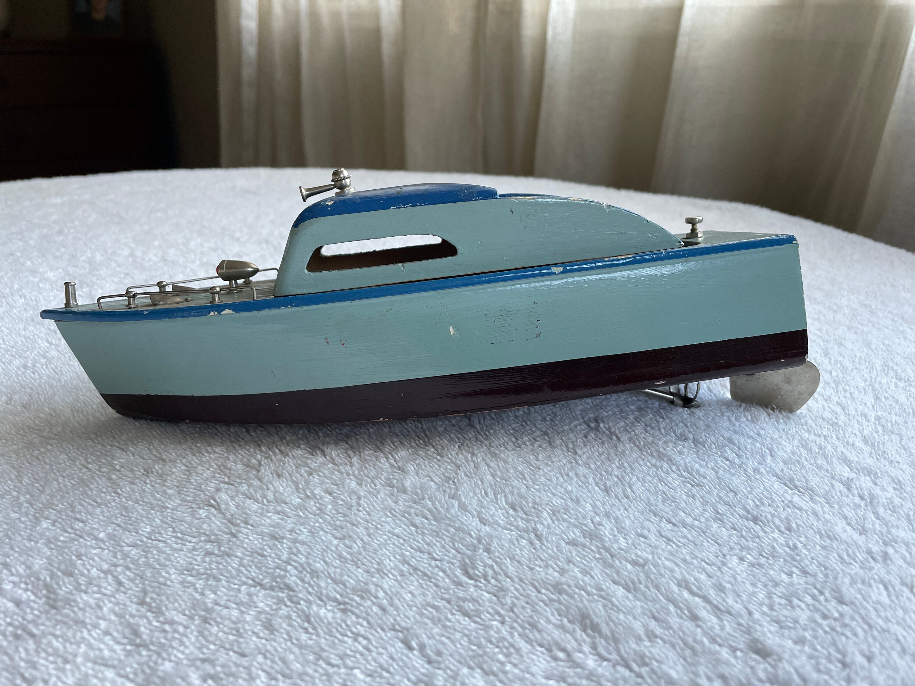 1940s 1950s Japan Wood Toy Model Boat 11 Inch - Etsy