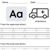 26 Alphabet Printable Letter Tracing Worksheets With Bonus Tracing ...