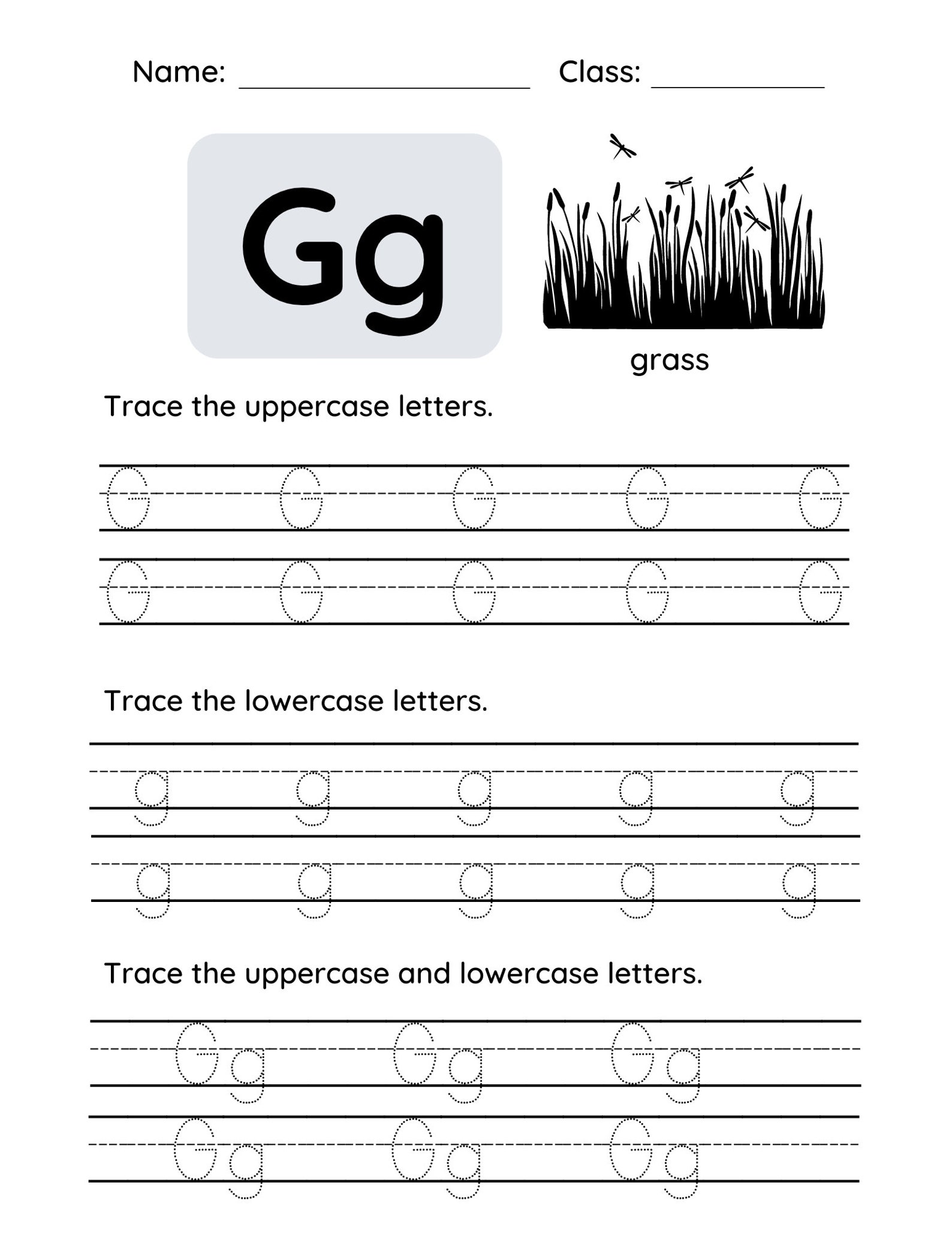 26 Alphabet Printable Letter Tracing Worksheets With Bonus Tracing ...