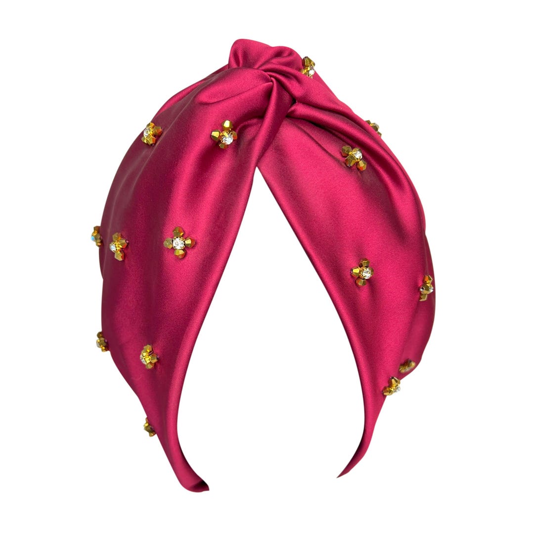 RED - CROISE TURBAN - Etsy