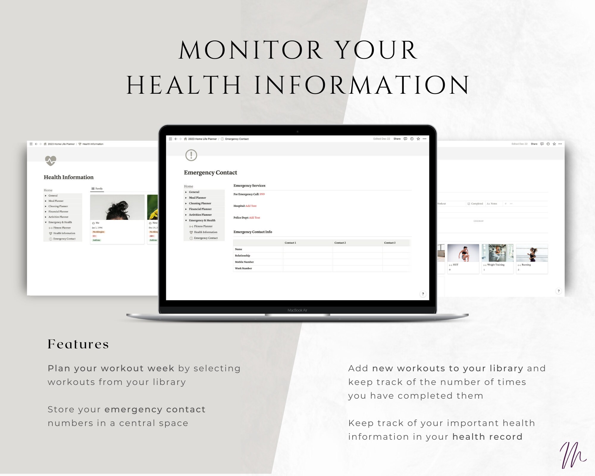 Digital Home Life Planner 2023 Household Planner Home - Etsy