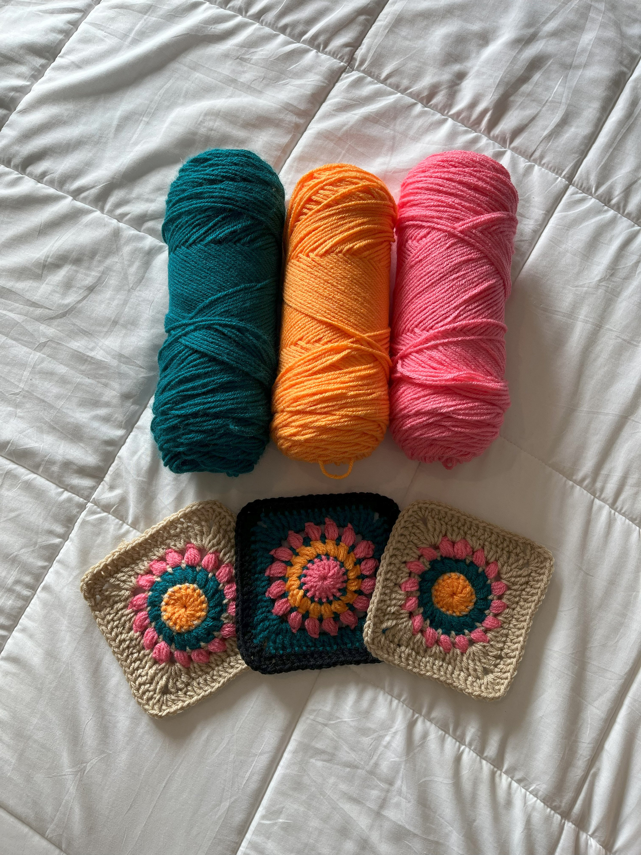 Mosaic Granny Square Pattern - Instant Download PDF Crochet Pattern ...