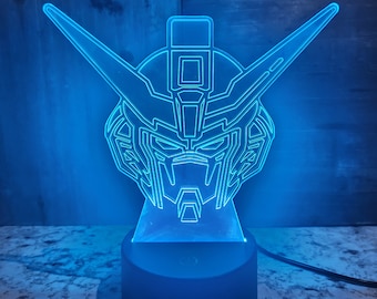 Gundam Led Lamp - Etsy