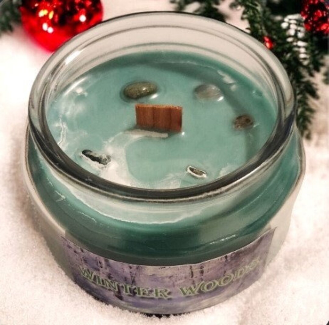 Pine Scented Candle, Made With a Blend of Soy and Paraffin Wax ...