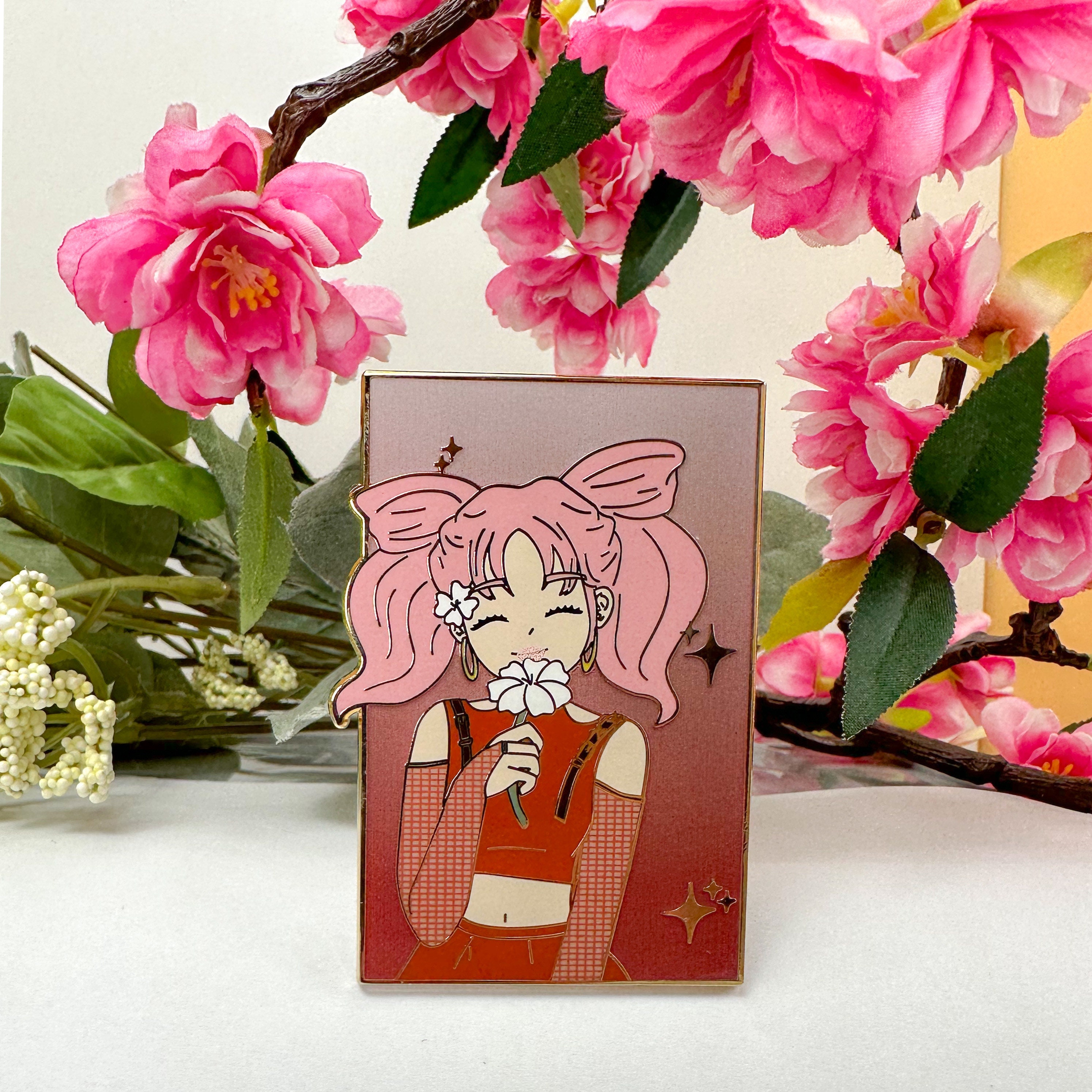 Sailor Moon Usagi Chibi Mini Kawaii Enamel Pin Anime Cute Button ...