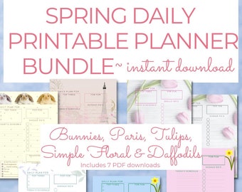 Summer Printable Planner for Teens and Tweens pink Floral - Etsy