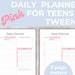 Academic Planner Printable, Goal Setting for High School, Middle School ...
