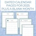 Summer Planner Printable Bundle, 2025 Summer Calendar, Summer Bucket ...