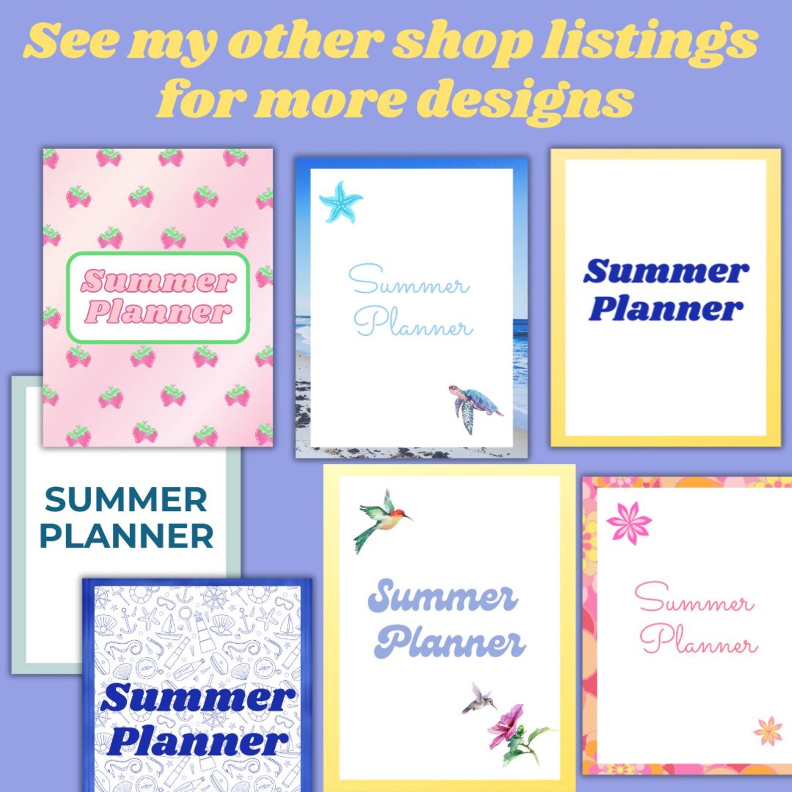 2025 Summer Break Planner, Printable Summer Bucketlist Ocean Beach ...