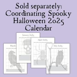 Spooky Weekly Planner Pages, Weekly Planner Gothic Victorian Printable ...