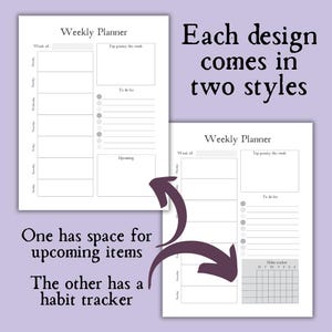 Spooky Weekly Planner Pages, Weekly Planner Gothic Victorian Printable ...