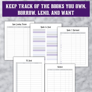 Dark Academia Printable Bundle, Gothic Student Planner Reading Journal ...