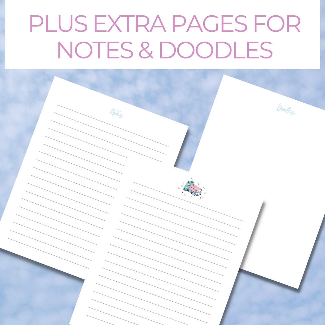 Summer Reading Journal for Teens, Tweens Printable Reading Planner 2024 ...