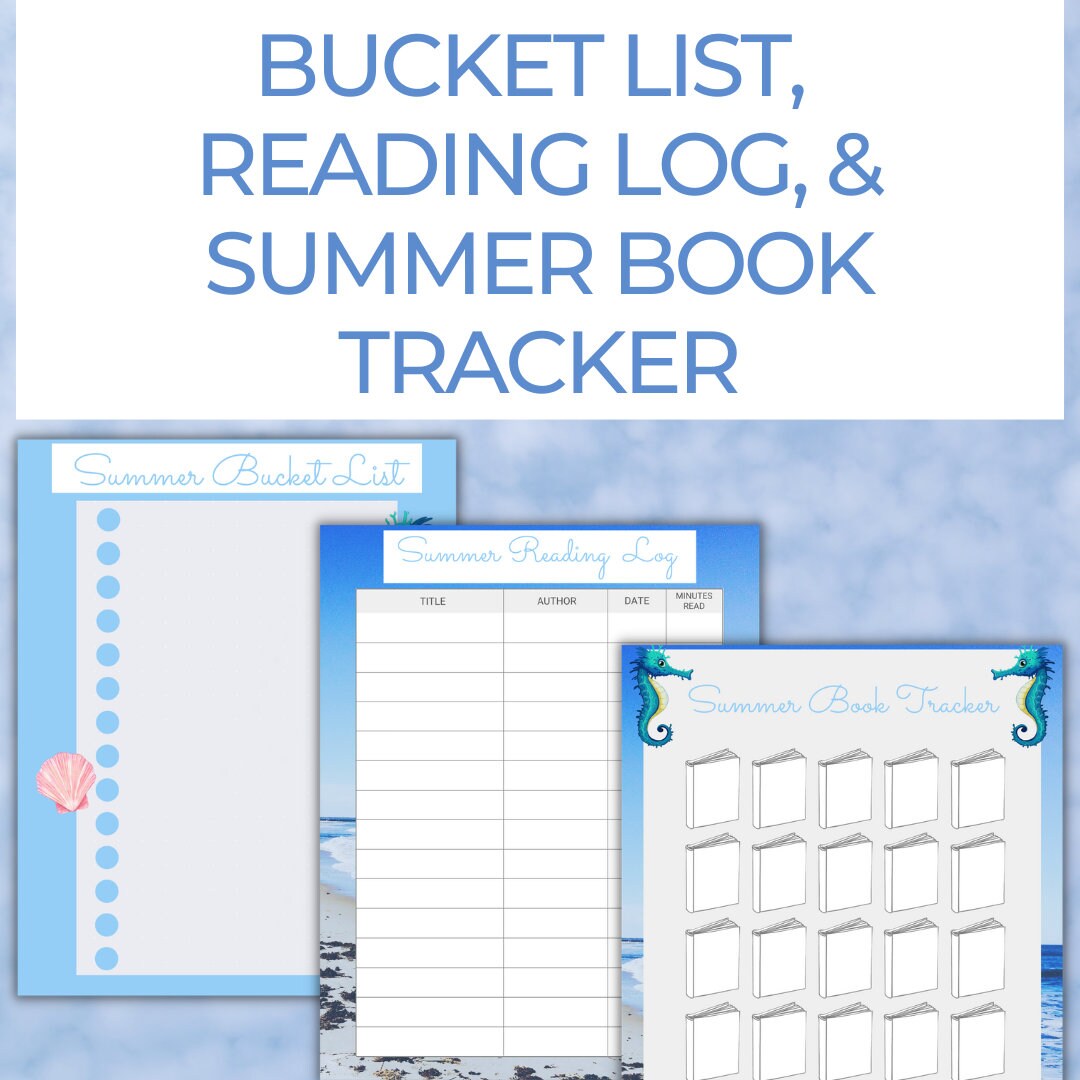 Summer Printable Planner 2024 Summer Calendar, Ocean Planner, Teen ...