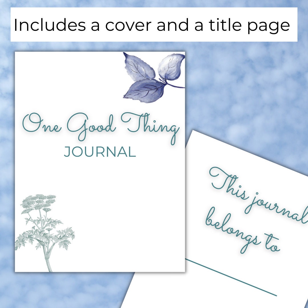 Gratitude Journal for Teens and Tweens Monthly Gratitude Insert ...