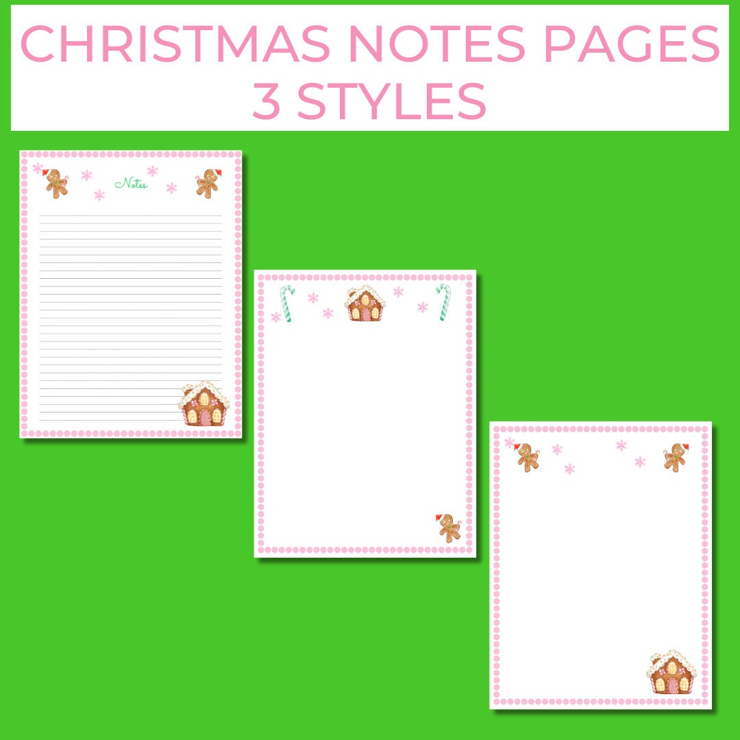 Pink Christmas Printable to Do List, Christmas List Printable ...