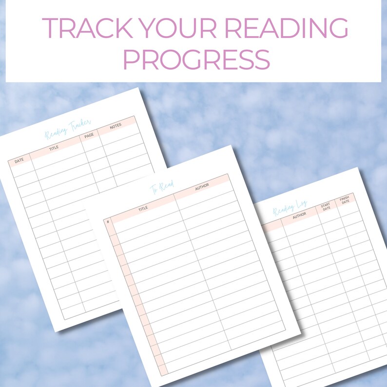 Summer Reading Journal for Teens, Tweens Printable Reading Planner 2024 ...