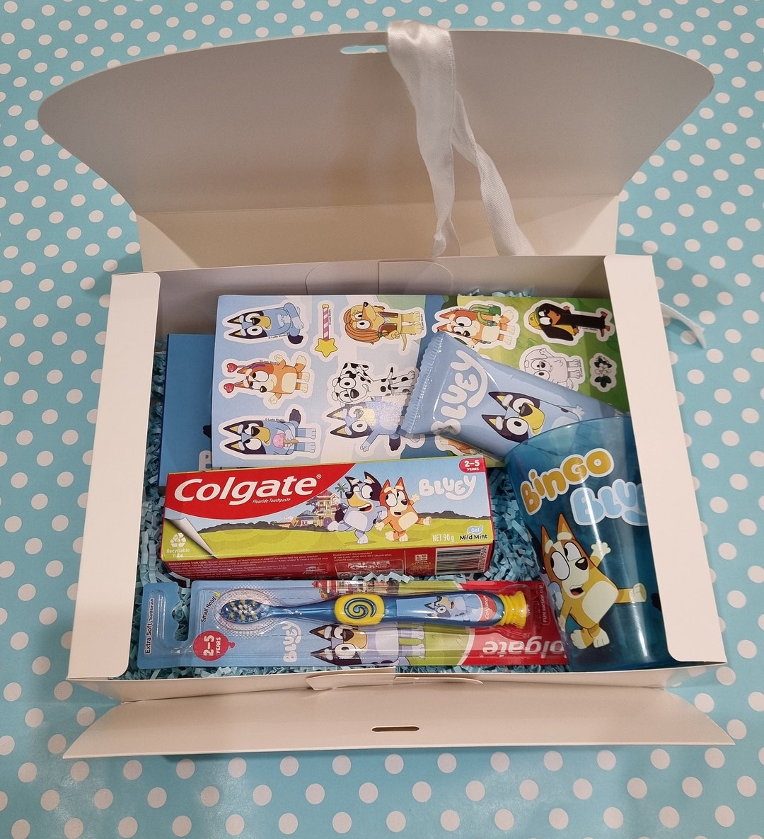Bluey Gift Box: Bathroom Self Care Set for Kids - Etsy
