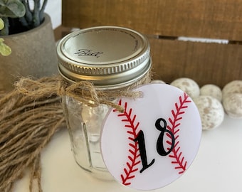 Baseball Dirt Jar - Etsy