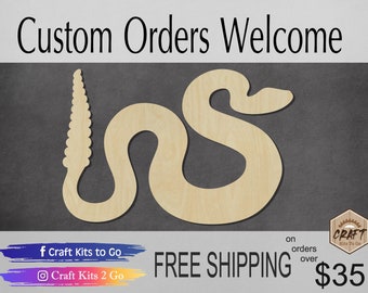 Wood Snake Cutout - Etsy