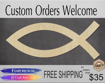 Jesus Fish Shape - Etsy