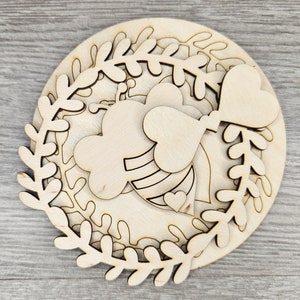 Bee Sign Honey Bee Summer Crafts DIY Craft Kits Paint Party Supplies ...