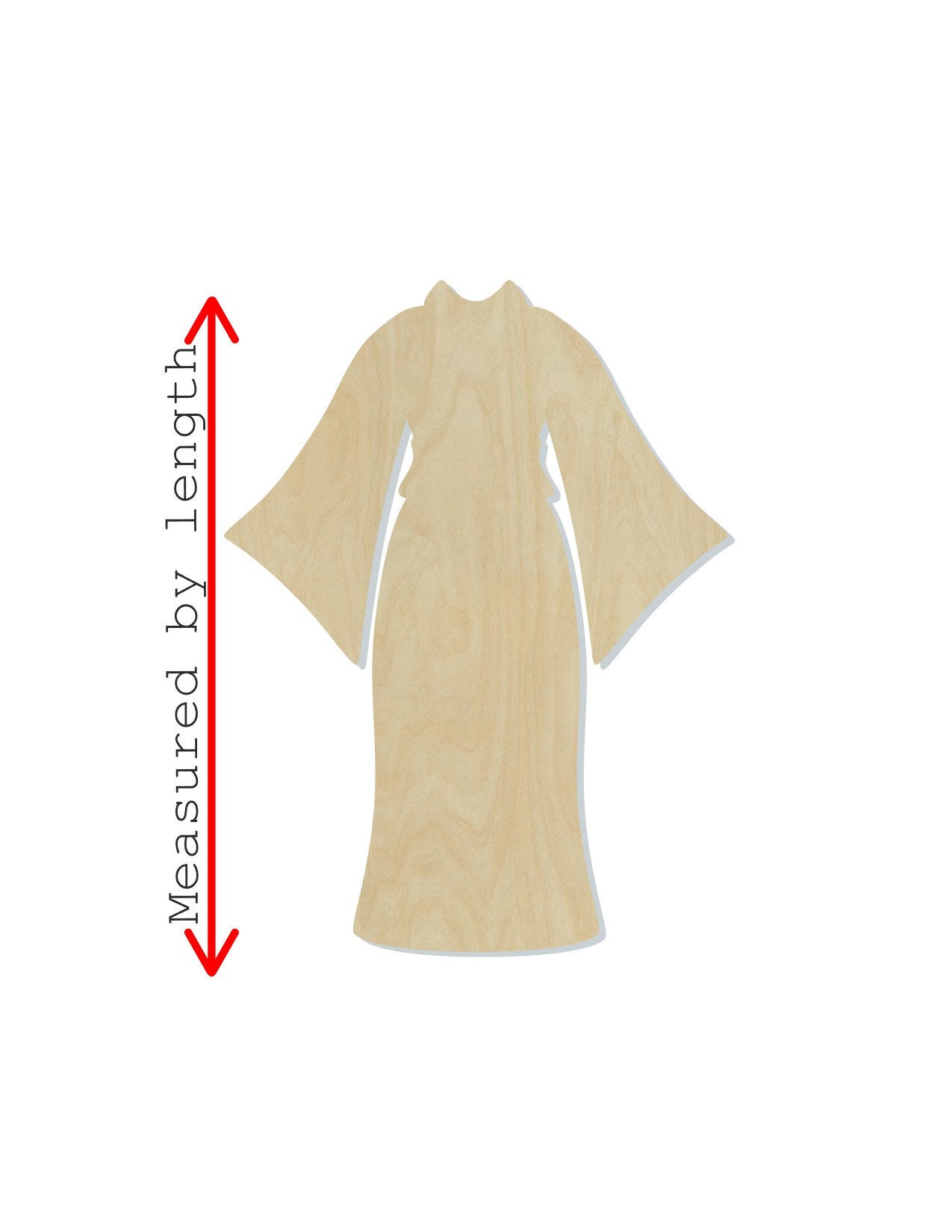 Japanese Kimono Wood Shape Cutout 1652 Wood Cutouts Wood Shapes Laser ...