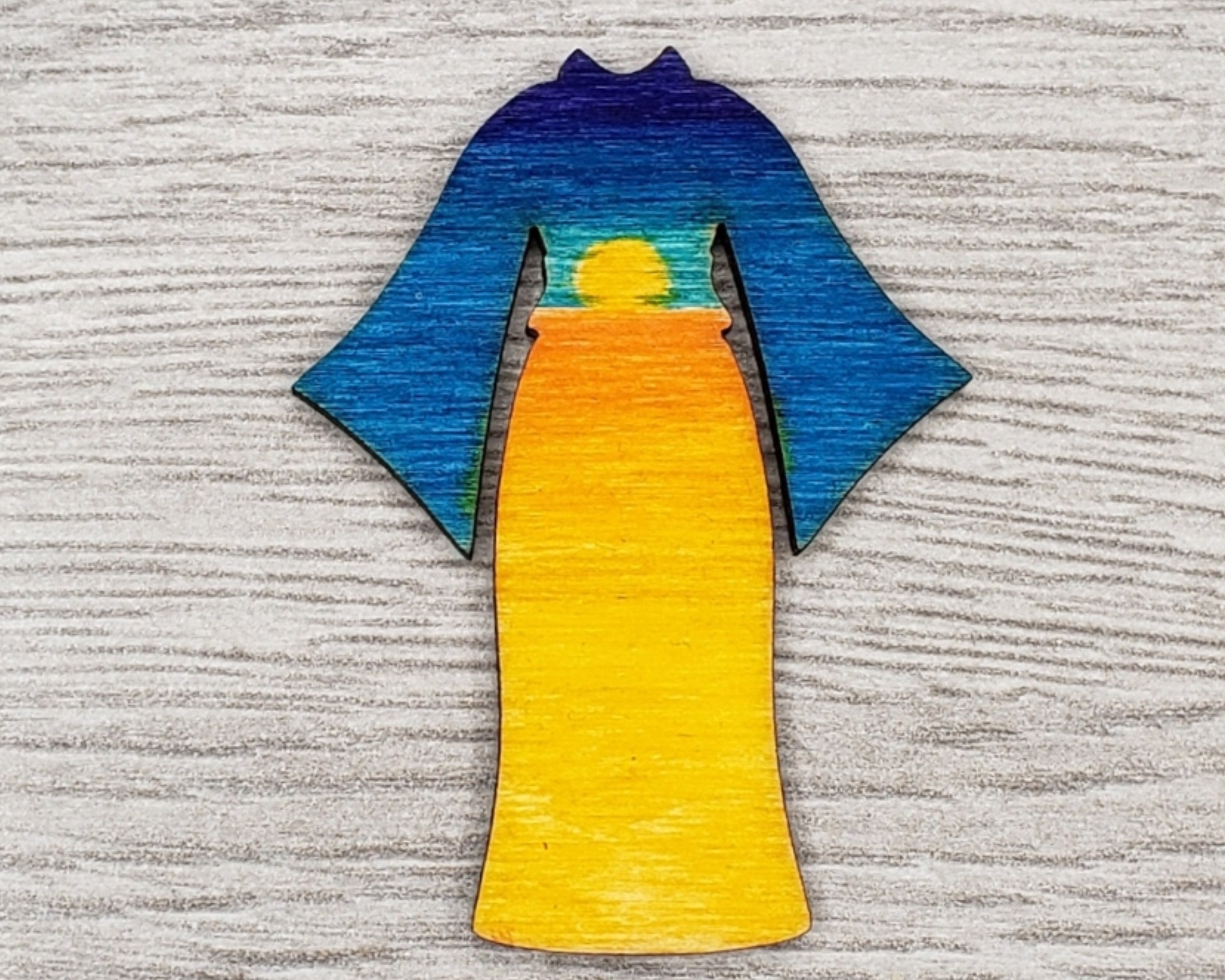Japanese Kimono Wood Shape Cutout 1652 Wood Cutouts Wood Shapes Laser ...