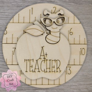 A+ Teacher | Teacher Gift | School Activities | Book Worm | Classroom ...