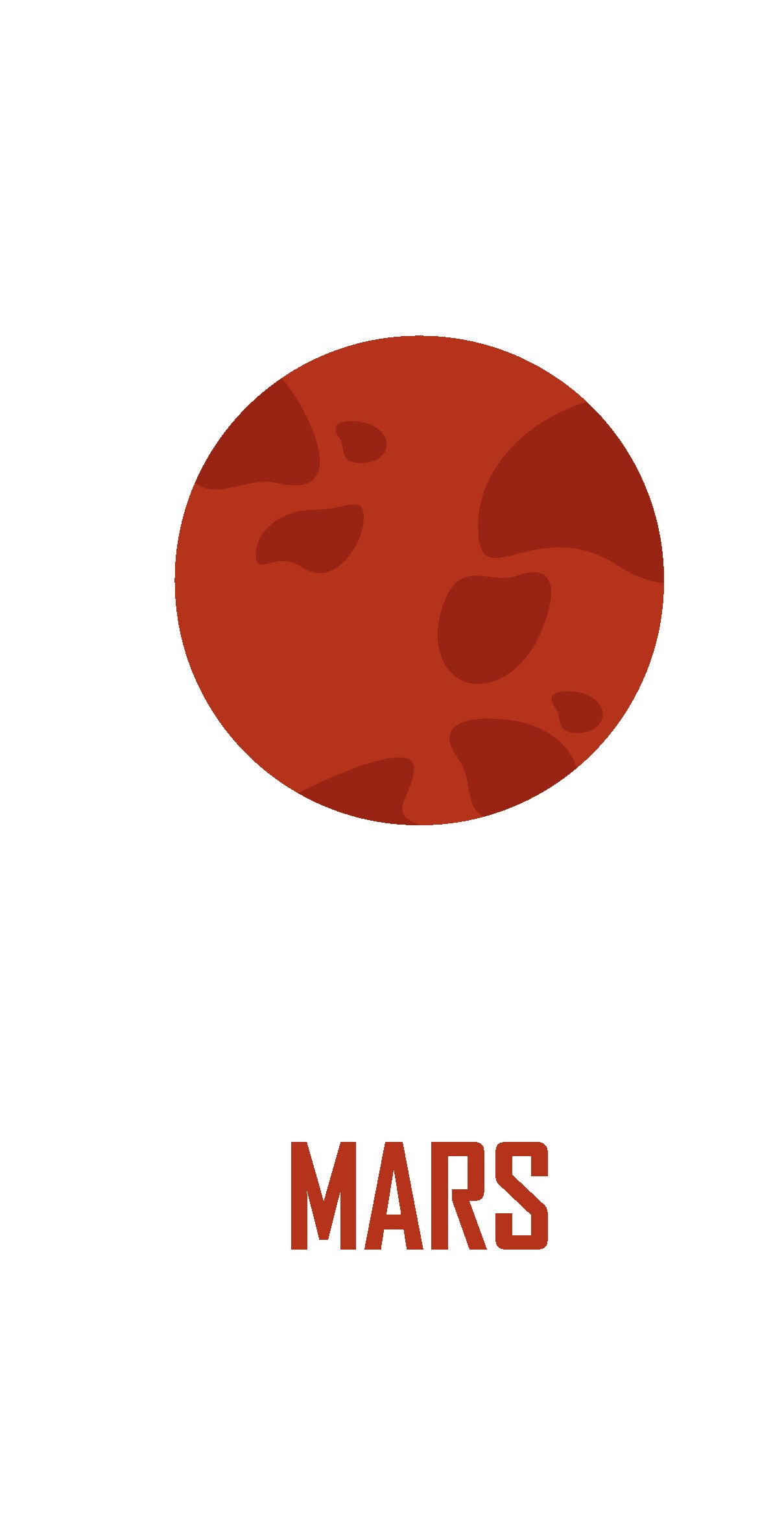 Mars Space Outer Space Kids Sky Wood Shape Cutout 2228 Wood - Etsy