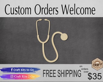 Stethoscope Cutouts - Etsy