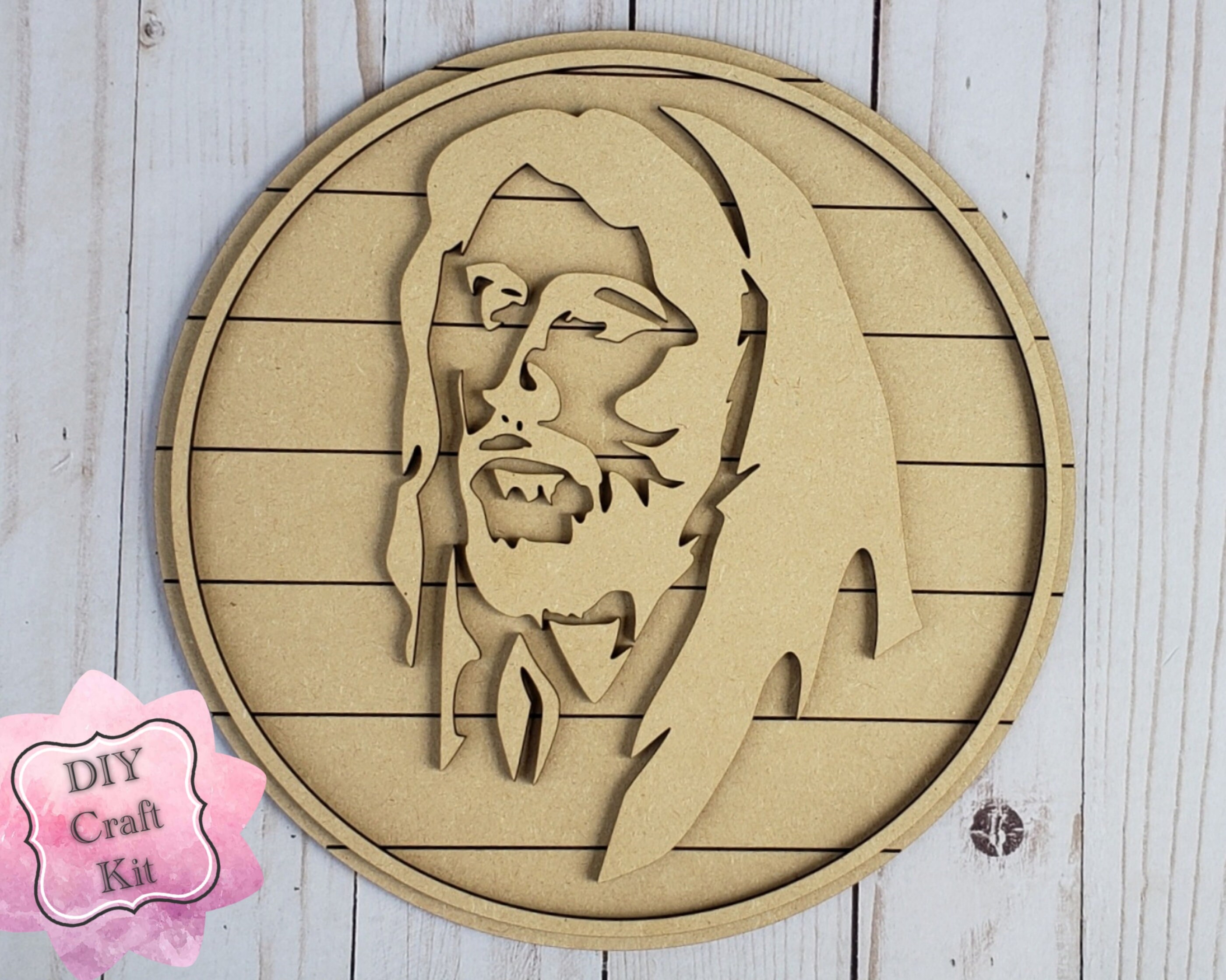 Christ Jesus Religion Craft Kit DIY Paint Kit Tier Tray Accessories ...