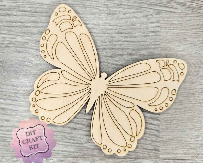 Butterfly Wood Shape Butterfly Cutout Butterflies Spring 2241 Wood ...