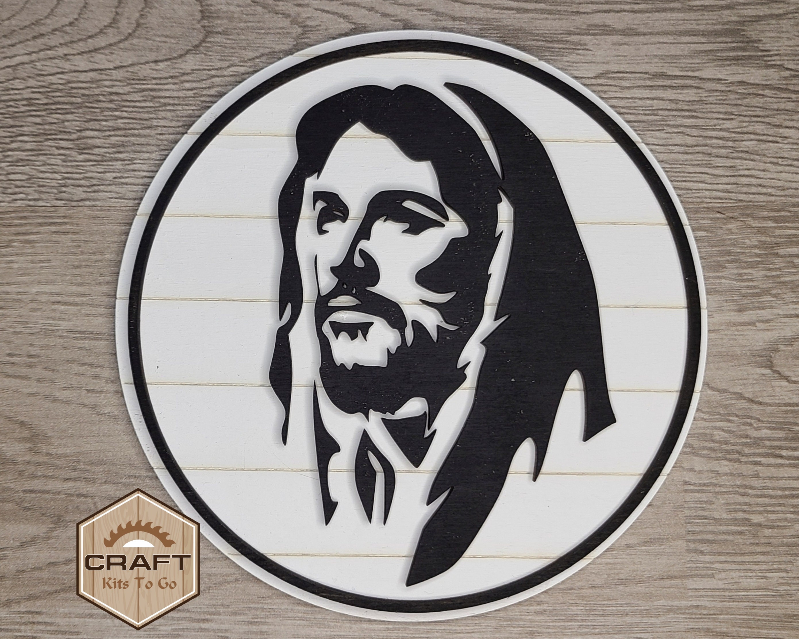 Christ Jesus Religion Craft Kit DIY Paint Kit Tier Tray Accessories ...