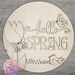Hello Spring Welcome Sign Spring Crafts DIY Craft Kits Paint Party ...