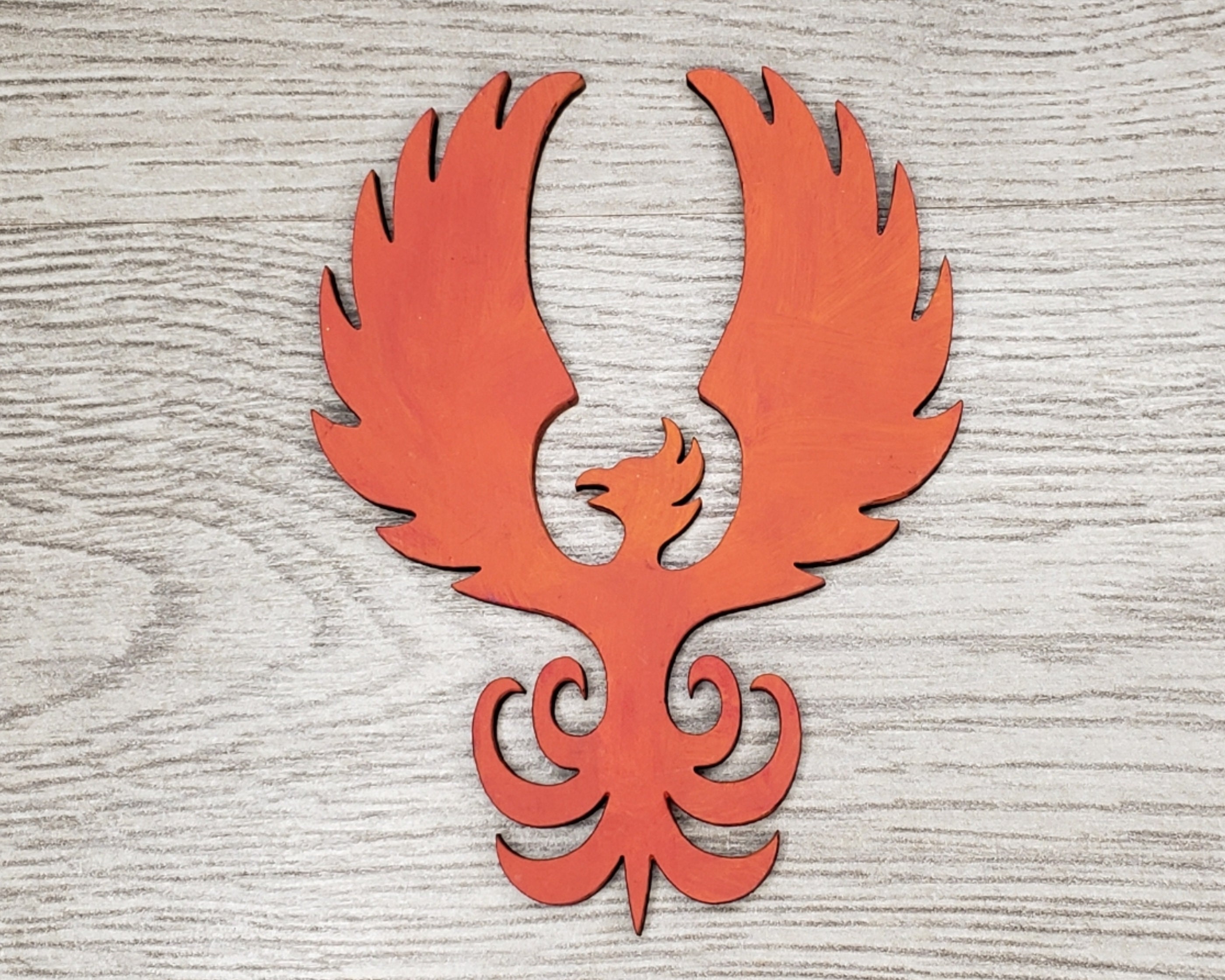 Phoenix Bird Zoo Animals Birds Animal Wood Shape Cutout 1843 Wood ...