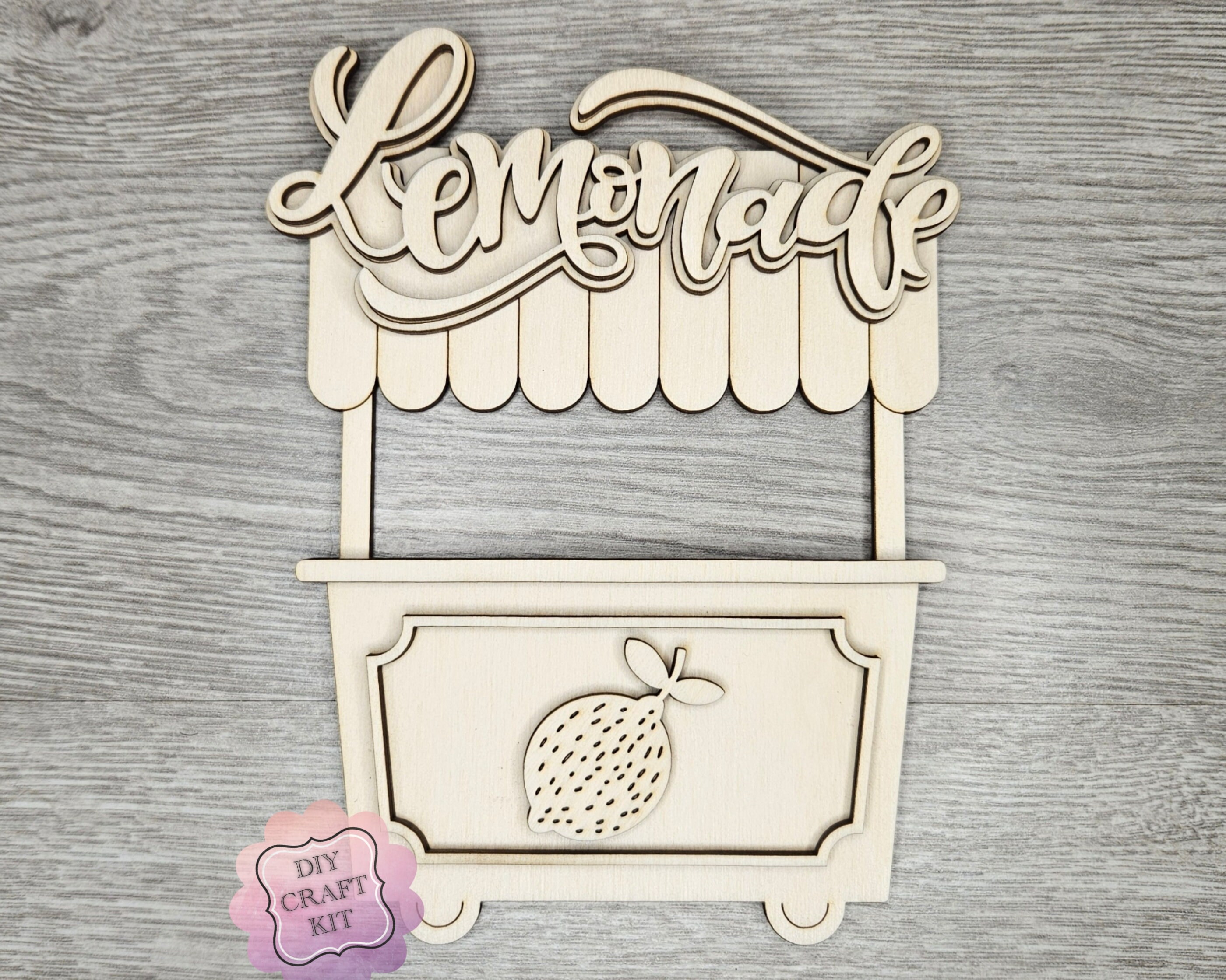 Lemonade Stand Lemons Summer Decor Summertime Summer Crafts DIY Craft ...