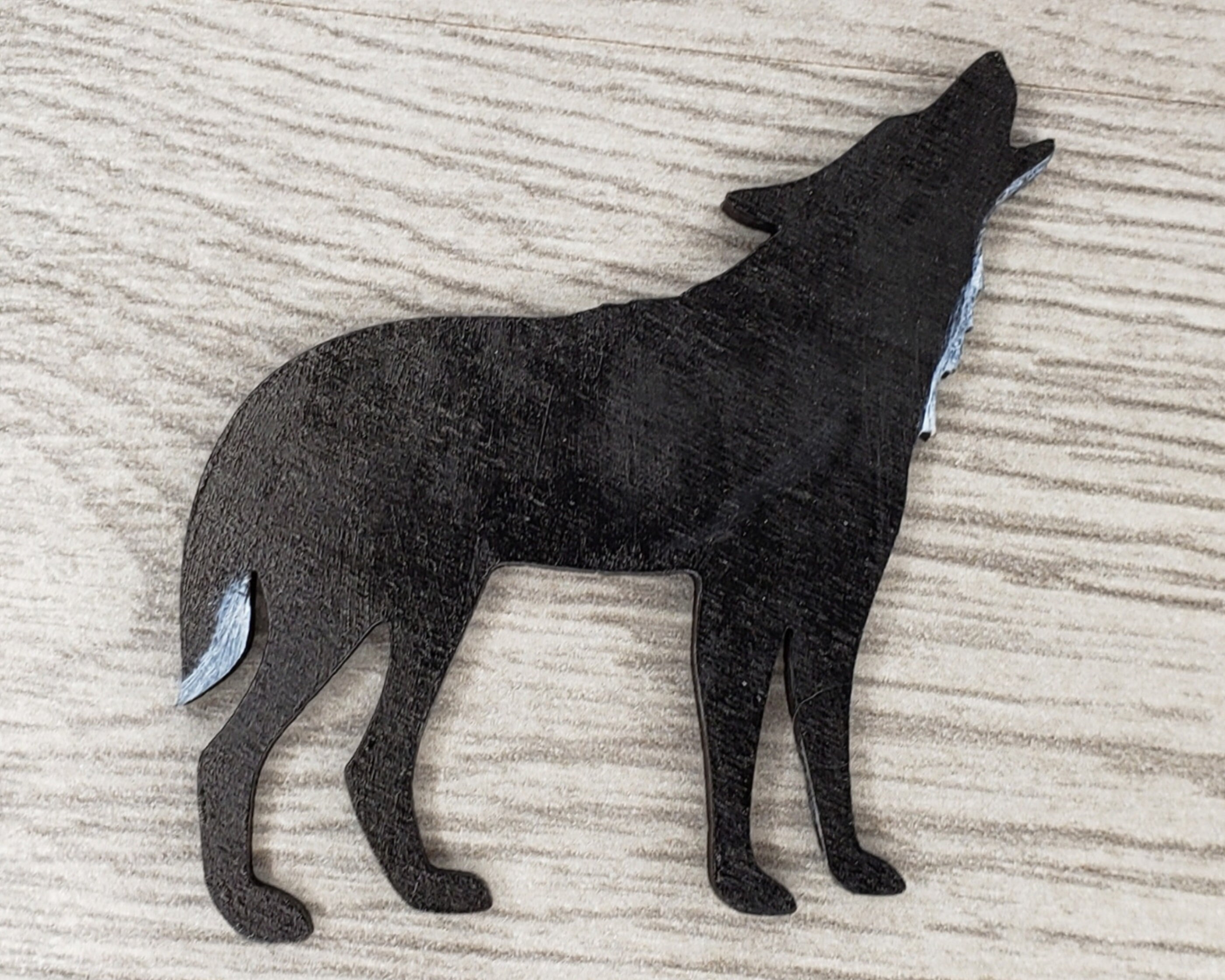 Wolf Zoo Animal Wildlife Animals Pet Wood Shape Cutout 1614 Wood ...