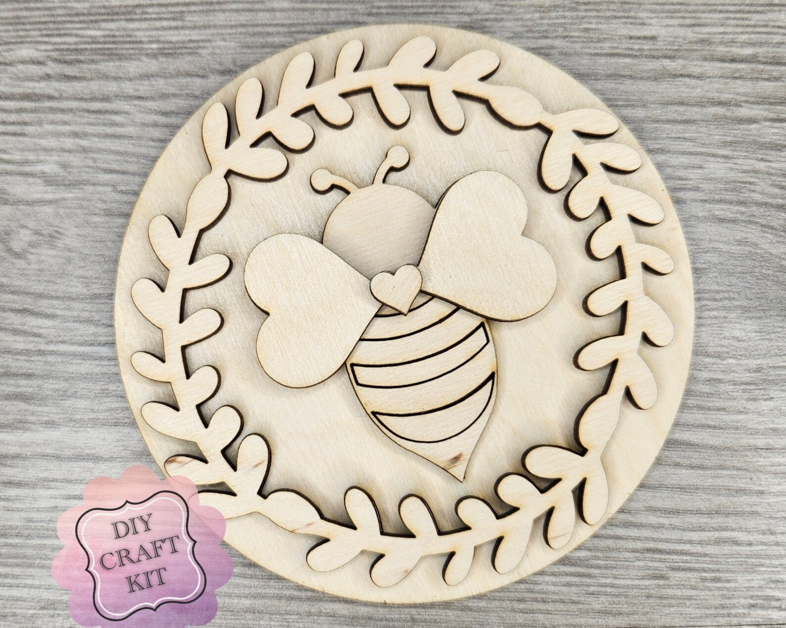 Bee Sign Honey Bee Summer Crafts DIY Craft Kits Paint Party Supplies ...