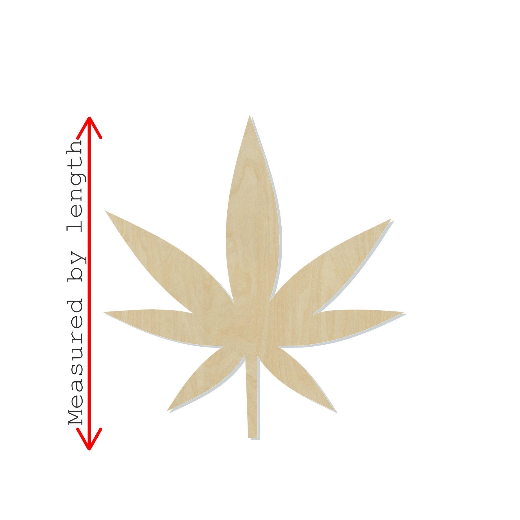 Cannabis Marijuana Leaf Garden Wood Shape Cutout 1049 Wood Cutouts Wood ...
