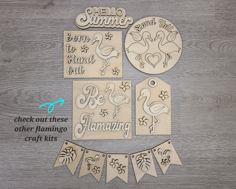 Hello Summer Summertime Summer Crafts DIY Craft Kits Paint Party ...