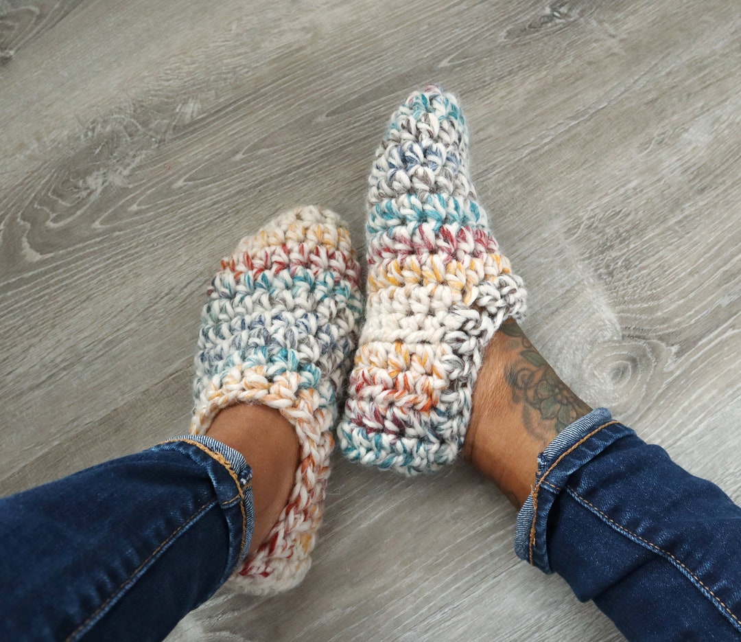 Handmade Ladies Footies, Booties, Slippers; Handmade Slipper Socks - Etsy